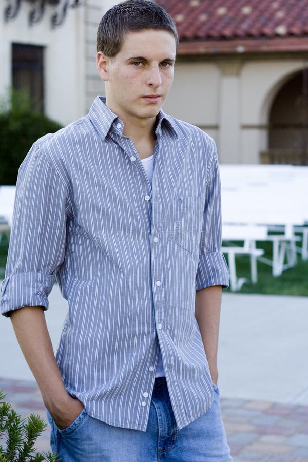 Young male college student stock image. Image of groomed - 4783359