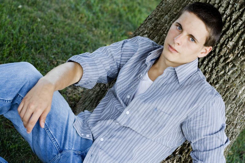 Young male college student stock image. Image of groomed - 4783359