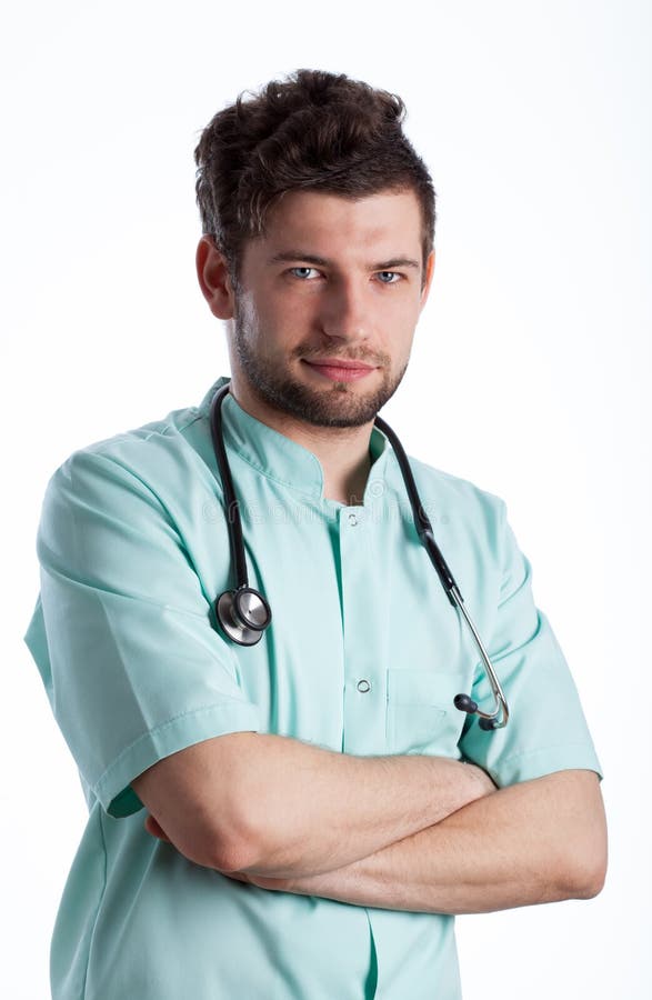 Young male doctor stock image. Image of professional - 37544443