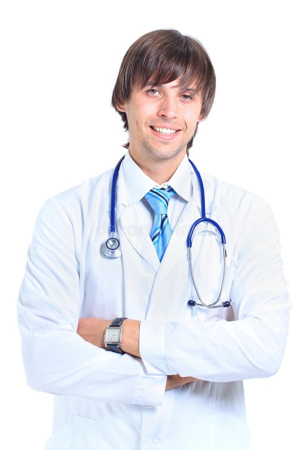 Young Male Doctor Portrait, Stock Photo - Image of occupation, health ...