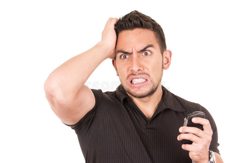 Angry Referee Blowing Whistle and Pointing with Hand Stock Photo ...