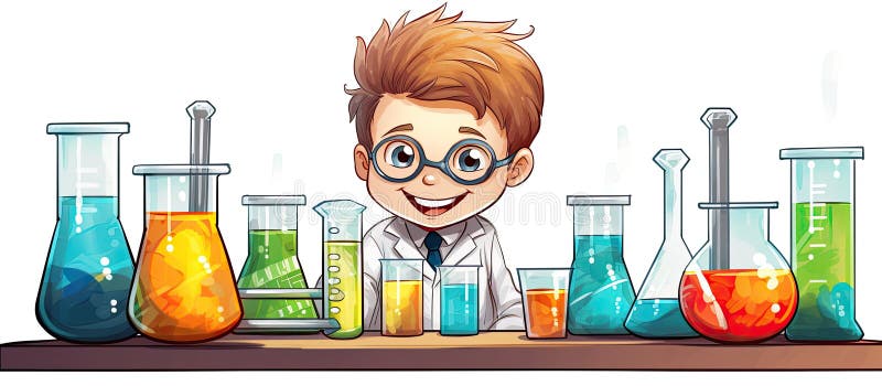 A Young Male in a Laboratory Stock Image - Image of education ...