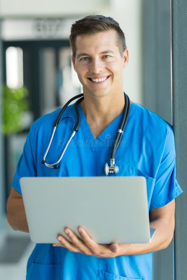Male nurse and patient stock photo. Image of injury, hospital - 14220008