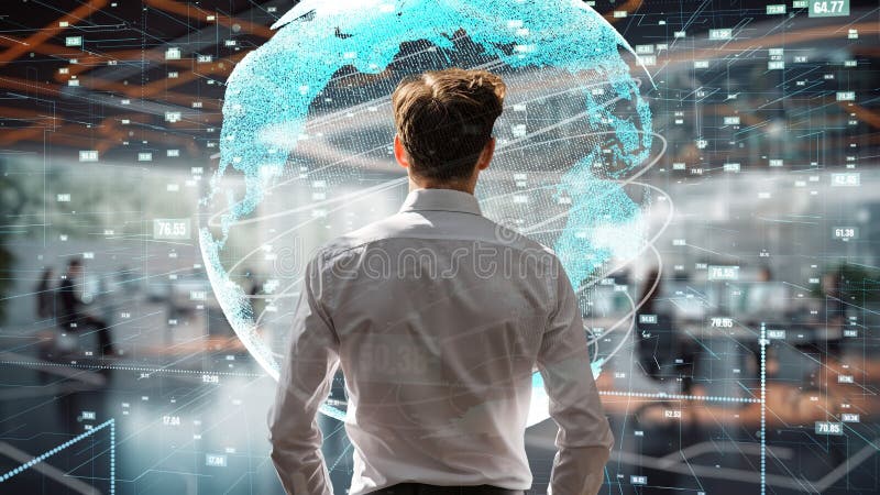 Young Male Programmer Engaged in AI Engineering LISP Stock Photo ...