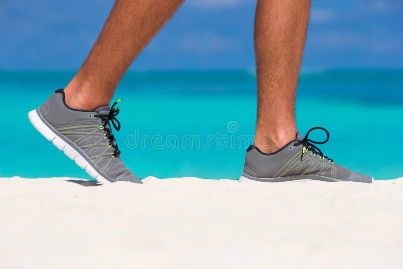 Young Male Runner Getting Ready To Start on White Stock Photo - Image ...