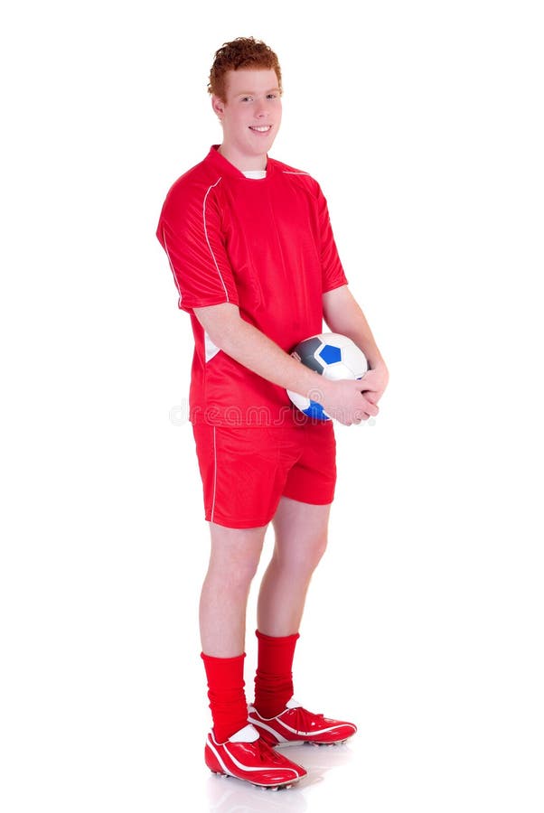 Young male soccer player stock image. Image of shirt, game - 5235745