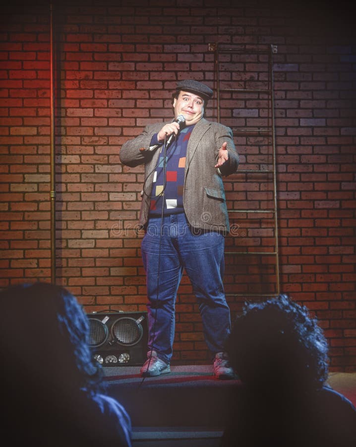 Young Male Standup Comedian Stock Photo - Image of expressions, young ...