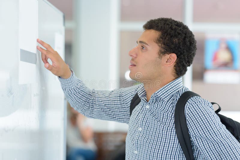 Student Reading Notice Board Stock Photos - Free & Royalty-Free Stock ...