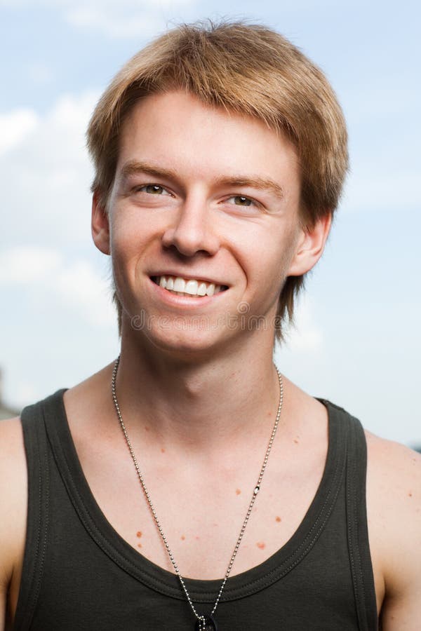 Young man stock photo. Image of portrait, delight, goodness - 11142208