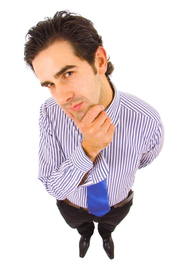 Young man sweating stock photo. Image of sweat, office - 26611632