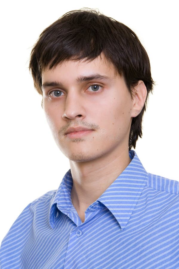 Young man stock image. Image of concentrate, face, business - 1444235