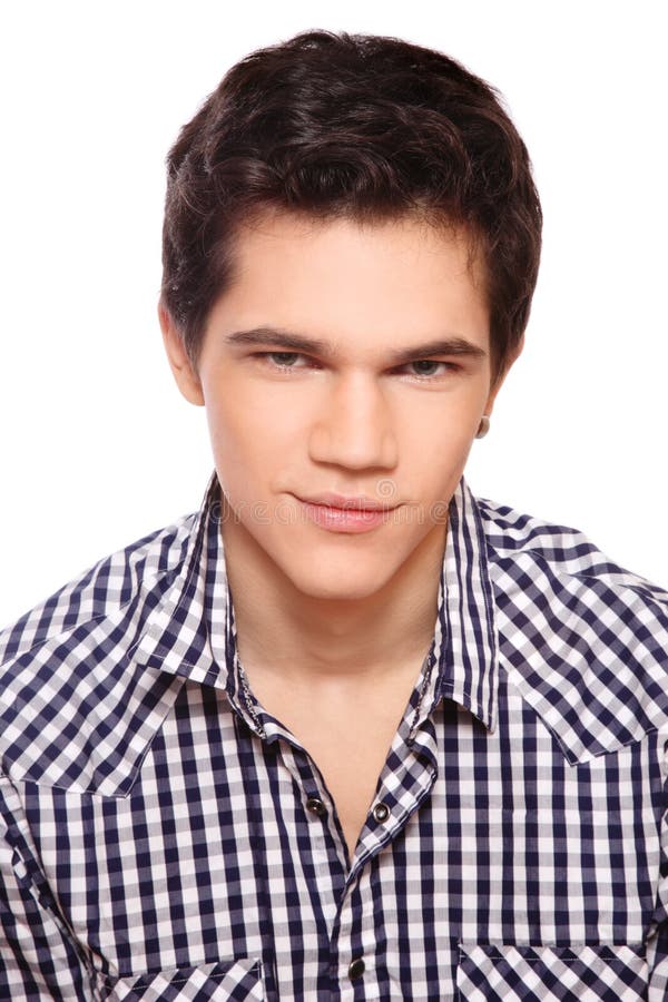 Young man stock image. Image of handsome, masculinity - 17587011