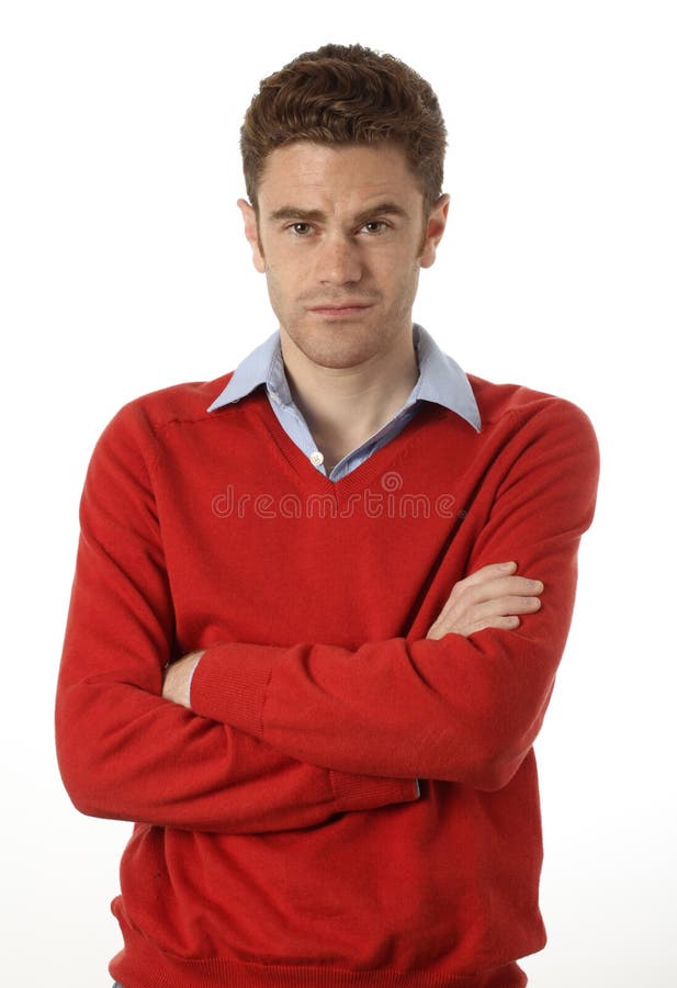 Young man stock photo. Image of male, cool, white, casual - 19567672