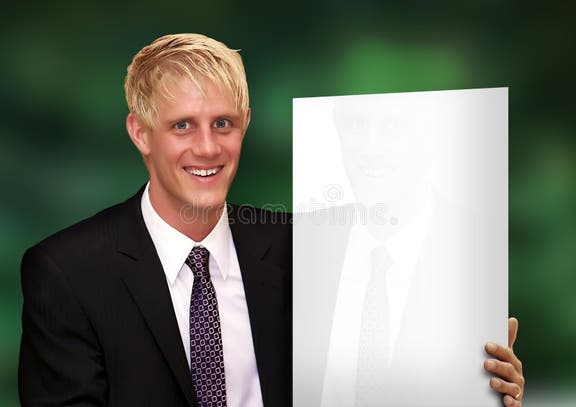 Young man stock photo. Image of empty, label, bank, adult - 21745618