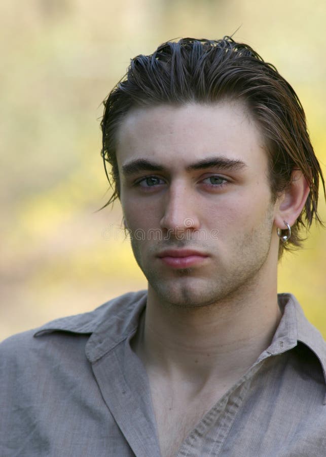 Young Man stock photo. Image of eyes, face, young, adult - 442076