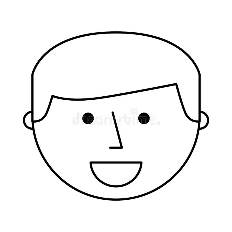 Young man avatar character stock vector. Illustration of decent - 85299751