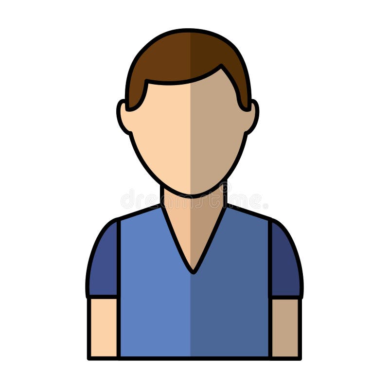 Young man avatar character stock vector. Illustration of style - 88014813