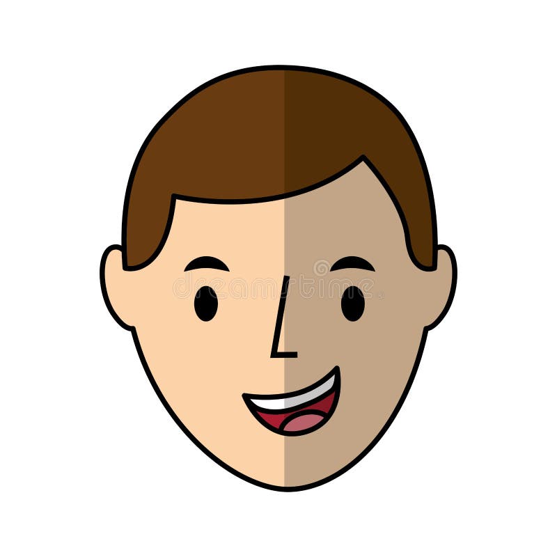 Young man avatar character stock vector. Illustration of decent - 88015395