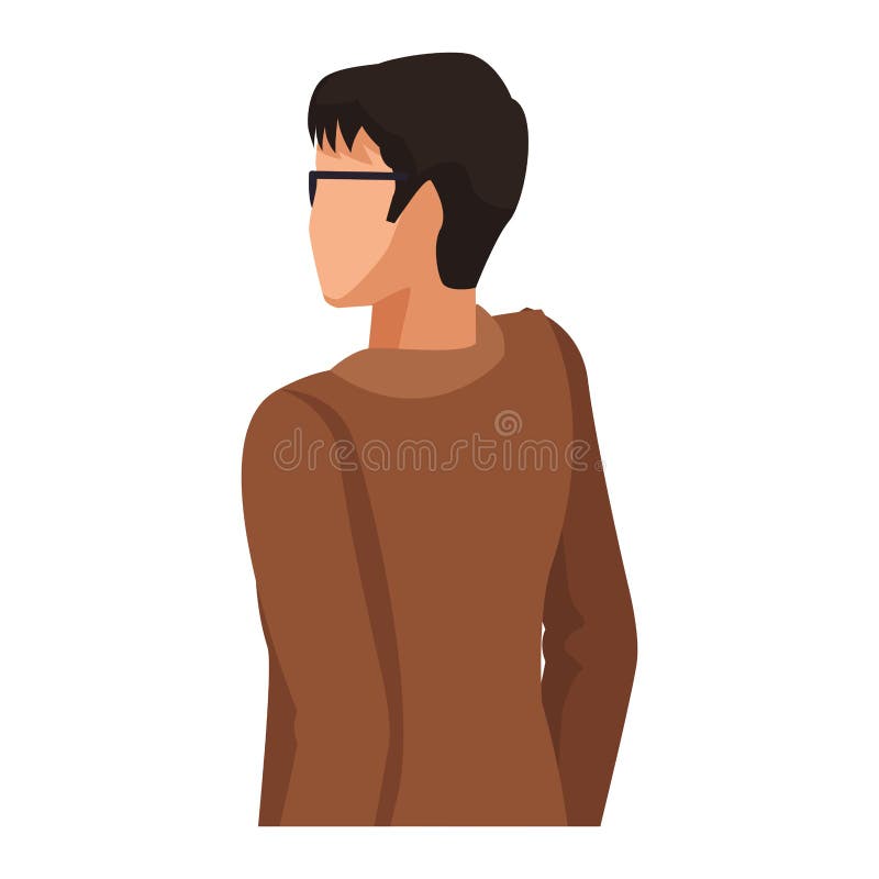 Young man avatar isometric stock vector. Illustration of element ...