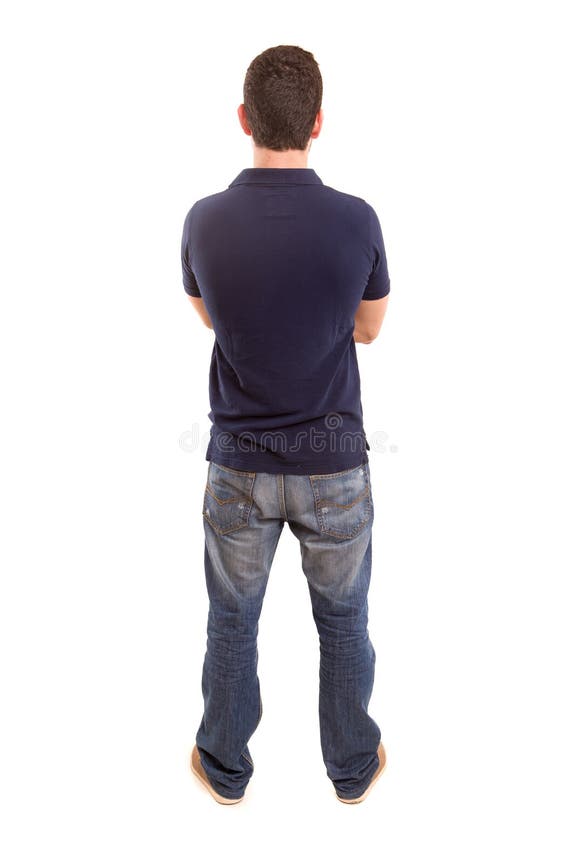 Young man stock image. Image of rear, people, full, business - 41570215