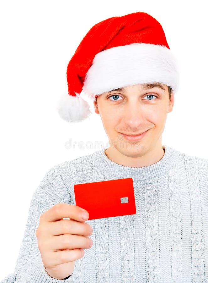 Young Man with a Bank Card stock photo. Image of caucasian - 288498062
