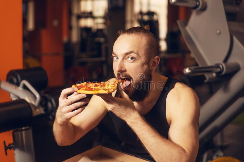 115 Fitness Man Pizza Stock Photos - Free & Royalty-Free Stock Photos ...
