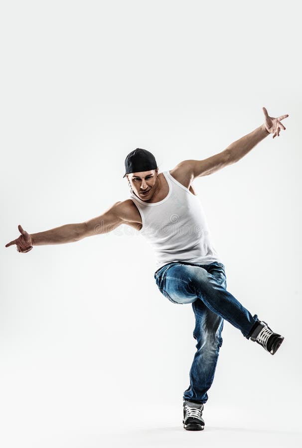 African American Hip Hop Dancer Stock Photo - Image of pose, posing ...