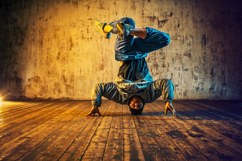Young man break dancing stock photo. Image of contrast - 74308824