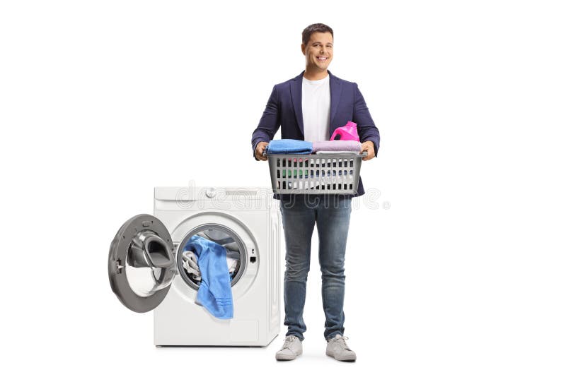 148 Man Leaning Washing Machine Stock Photos - Free & Royalty-Free ...