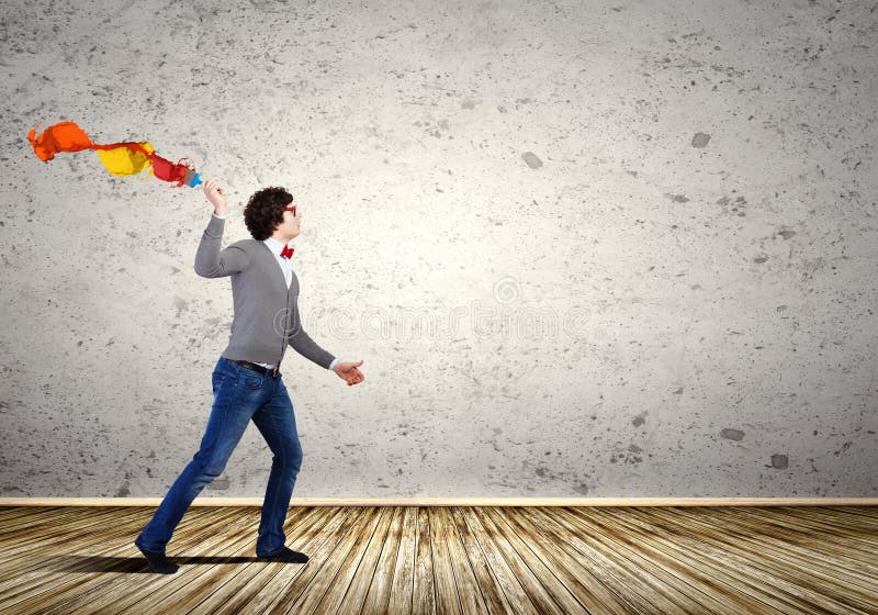 Colour splash stock image. Image of purple, light, brush - 30276937