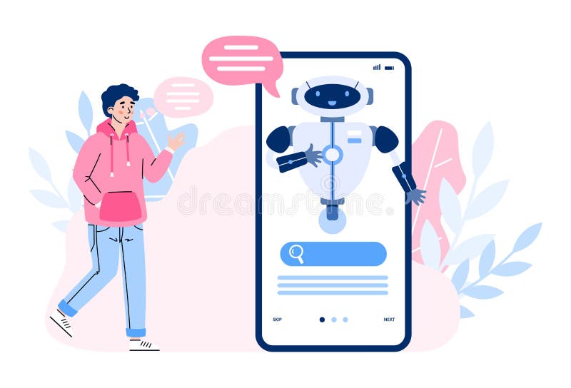 Virtual Assistant Male Stock Illustrations – 289 Virtual Assistant Male ...