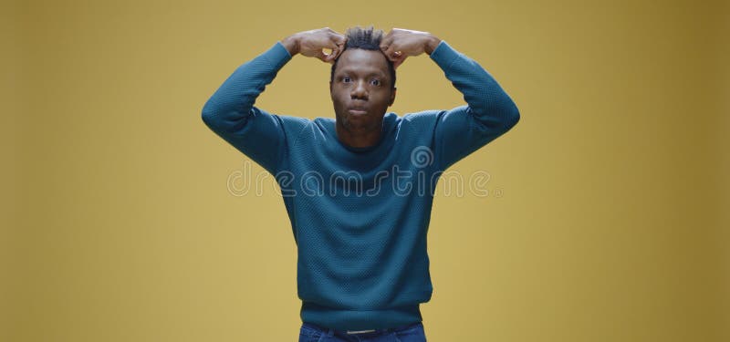 Young Man Complaining To Camera Stock Photo - Image of gesticulating ...