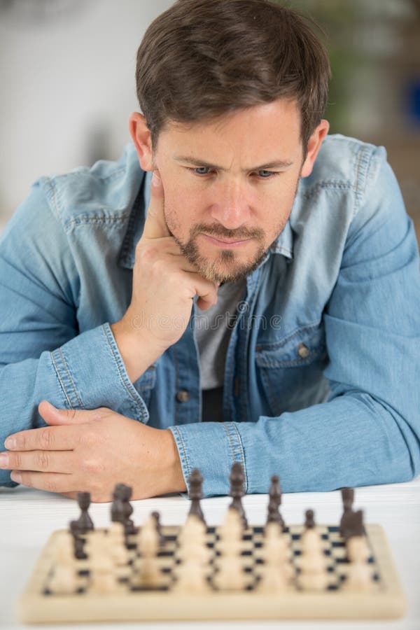 Next Chess Move stock image. Image of face, activity - 32358601