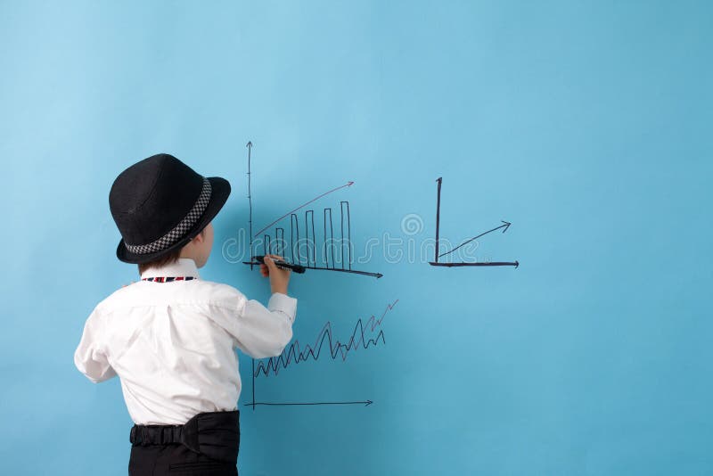 Young Man, Counting Money and Taking Notes Stock Photo - Image of ...