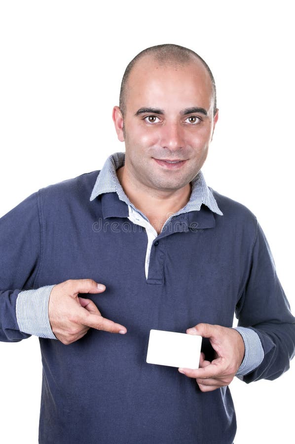 Man holding a credit card stock photo. Image of happy - 28117144
