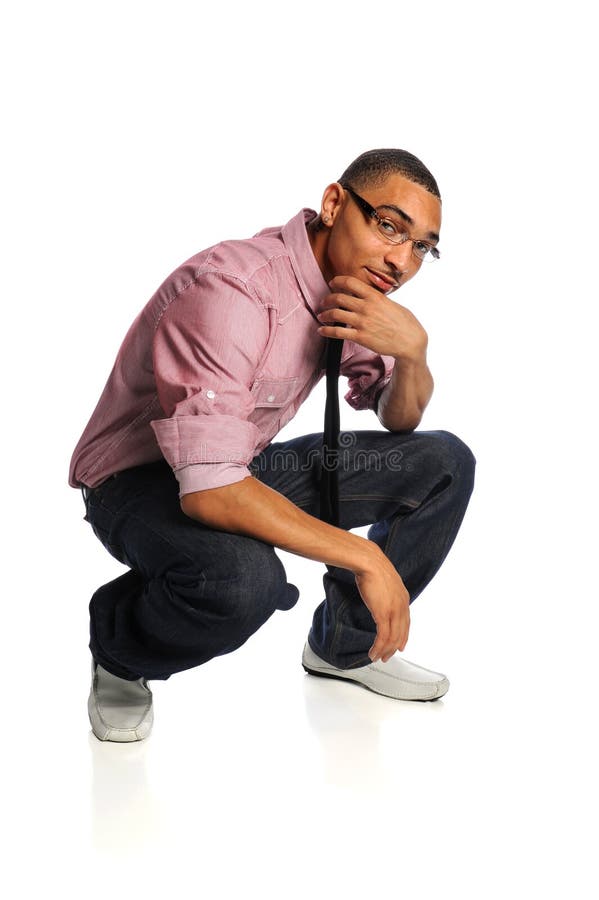 Crouching Person Side