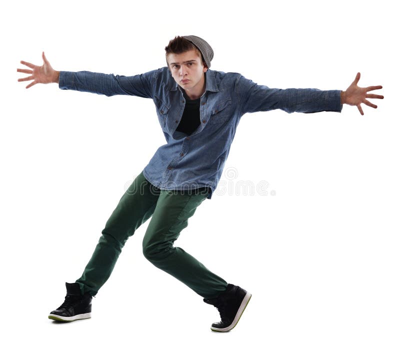 Young man dancing stock photo. Image of dancing, dance - 36841984