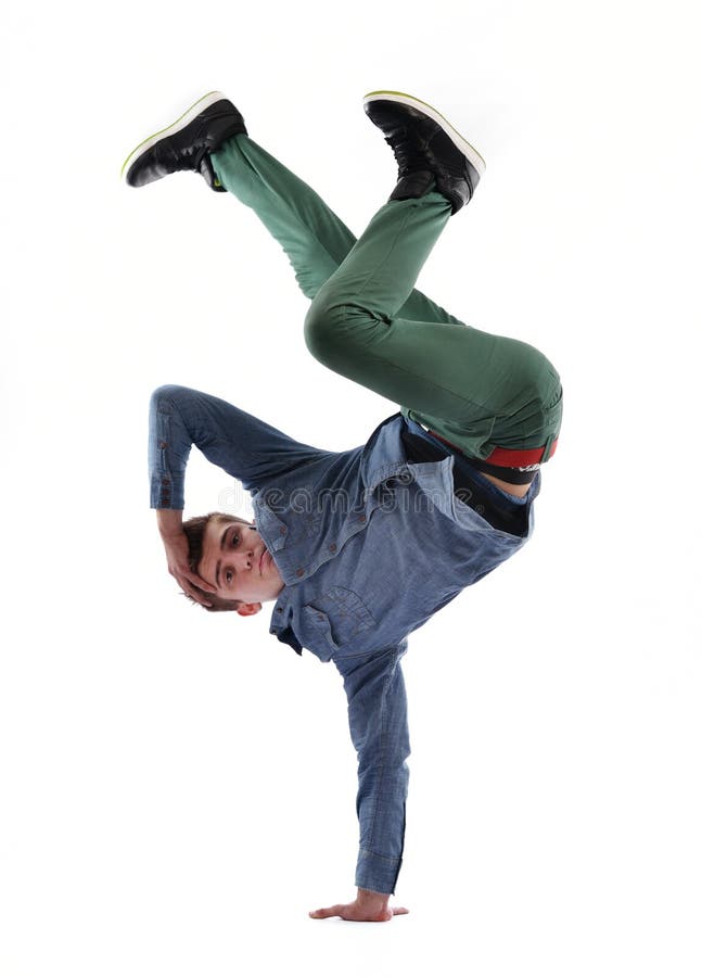 Young man dancing stock image. Image of action, jump - 36843069