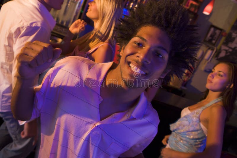 Young man dancing stock photo. Image of american, cheerful - 5487426