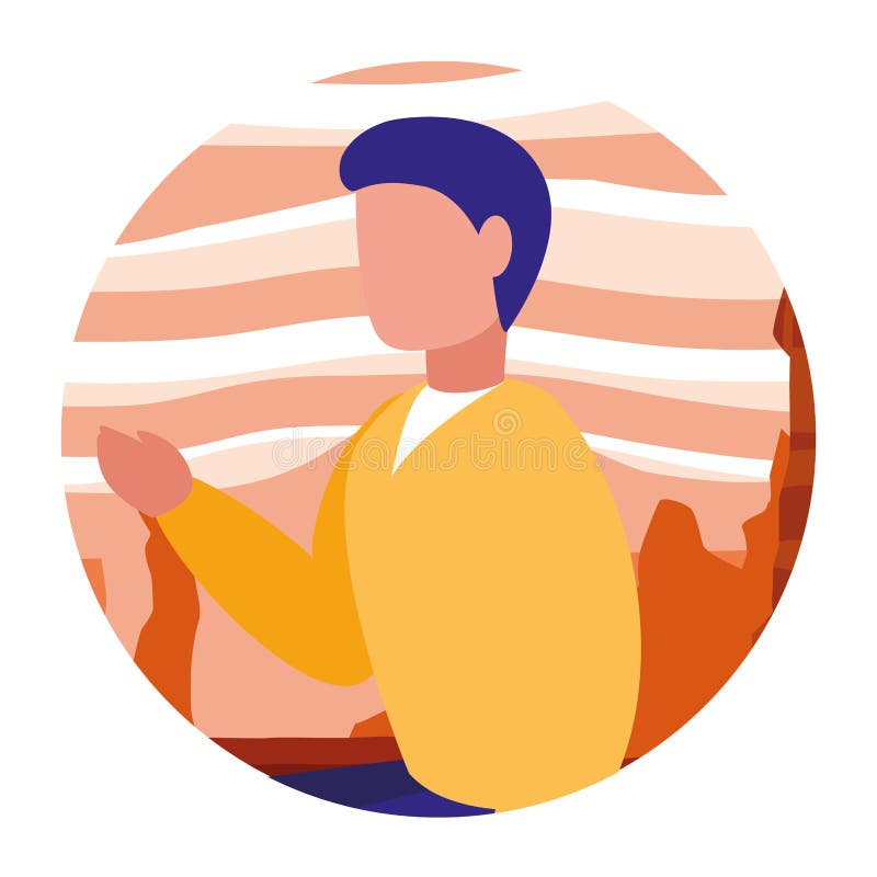 Desert Man Young Stock Illustrations – 868 Desert Man Young Stock ...