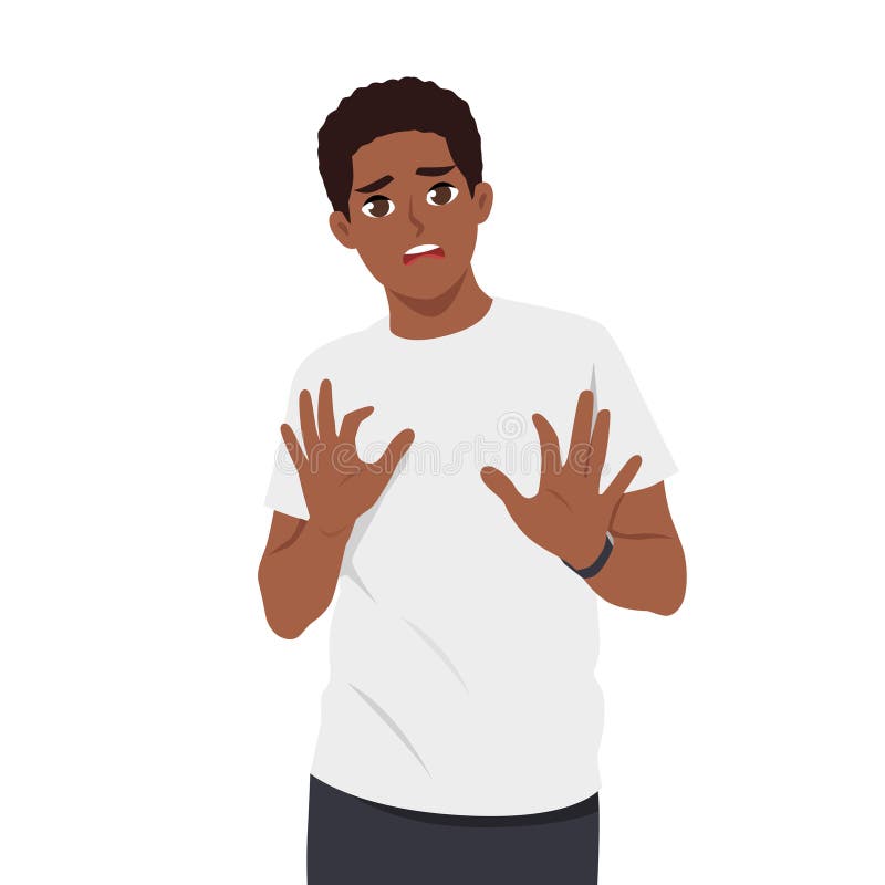 Young Man Disgusted Expression, Displeased and Fearful Stock ...