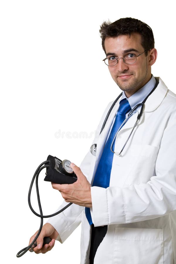 Young man doctor stock photo. Image of attractive, success - 3012486