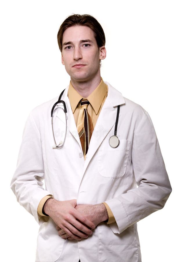 Young man doctor stock photo. Image of attractive, success - 3012486