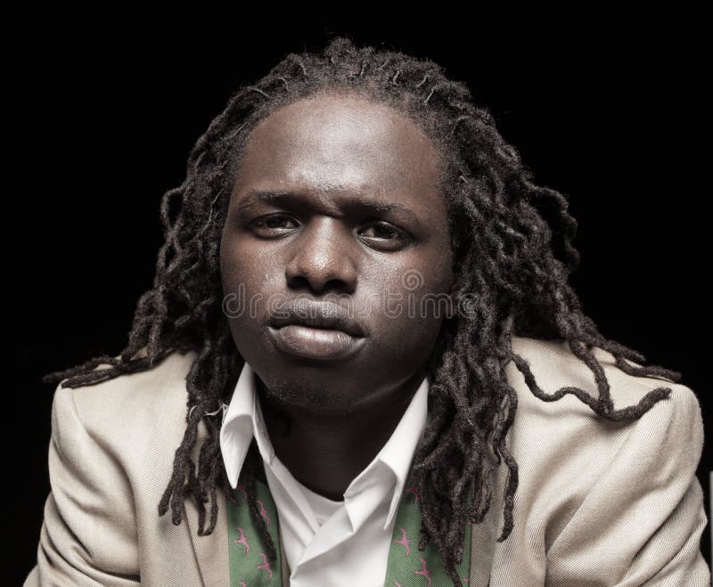 Young man with dreads stock image. Image of close, businessman - 11803605