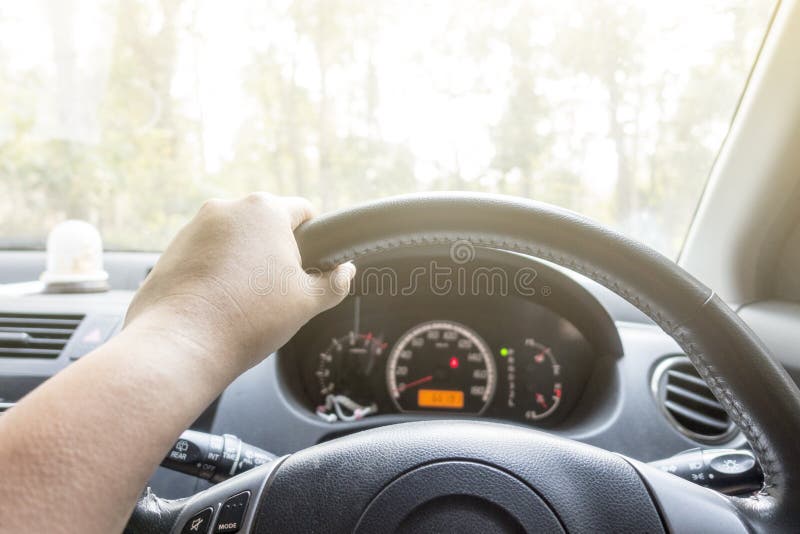 Young man driving car stock photo. Image of drive, people - 90291224