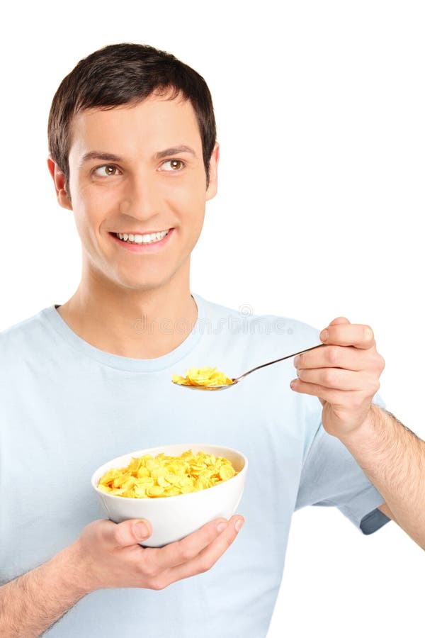 Senior man eating cereal stock photo. Image of adult - 21044146 Senior man eating cereal stock photo. Image of adult - 21044146
