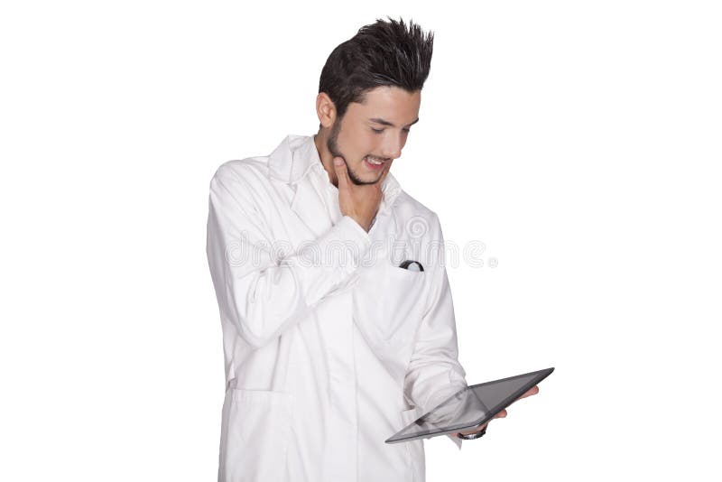 Young Man Electronic Technical Stock Photo - Image of repair, computer ...