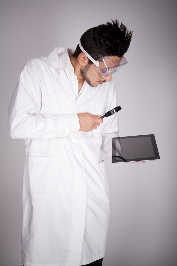 Young Man Electronic Technical Stock Image - Image of assembly, problem ...