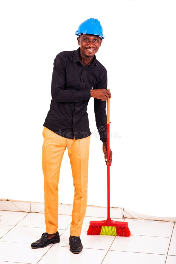 Businessman Broom Isolated Stock Photos - Free & Royalty-Free Stock ...