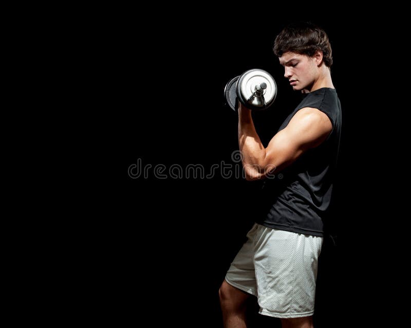 Young Man Exercising stock image. Image of working, fitness - 16173509